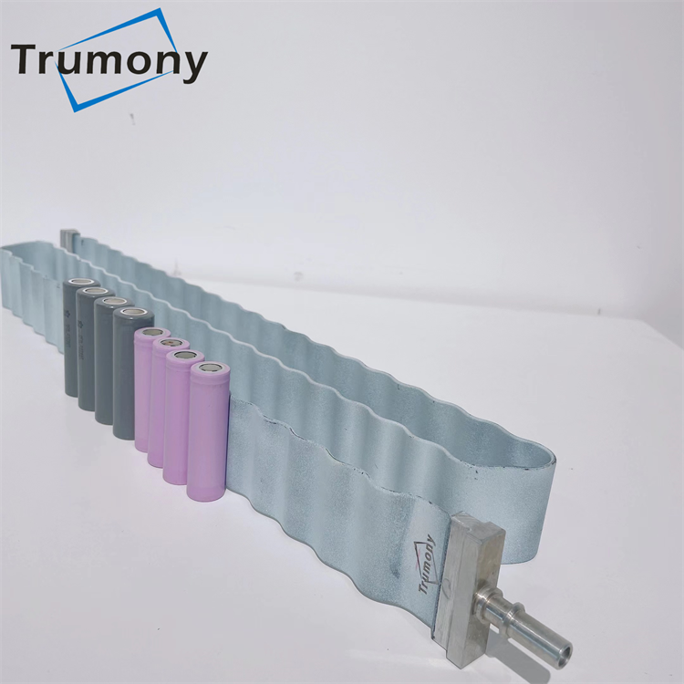 Hybrid Vehicle Extruded Aluminum Microchannel Cooling Cold Plate ...
