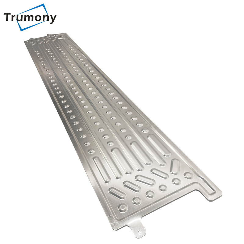 Prismatic Cell Module Aluminum Micro Channel Cooling Plates for ...