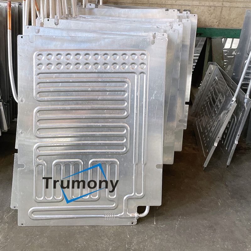 Roll Bonding Water Cooling Panel for Evaporator Liquid Cooled Plate for ...